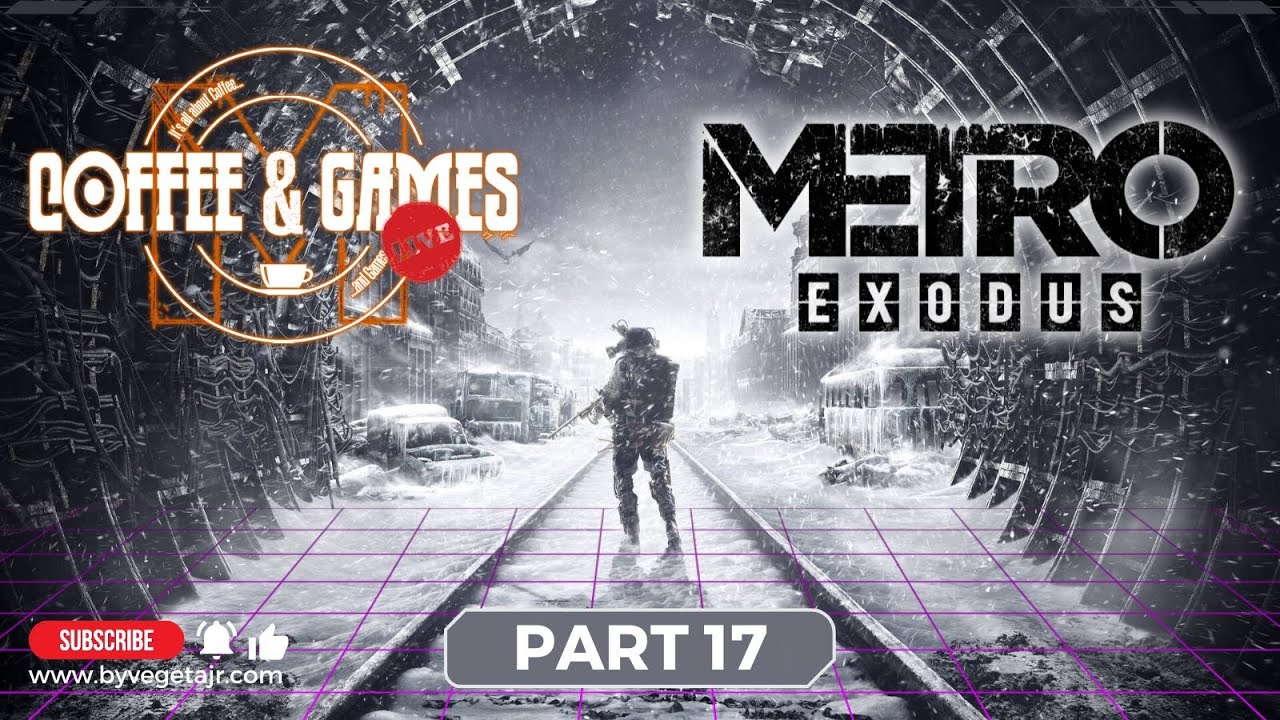 ☕️🎮🔴 The END of the DLC is very SAD....!! 😟😥🚇 - Metro Exodus (pt.17 ...