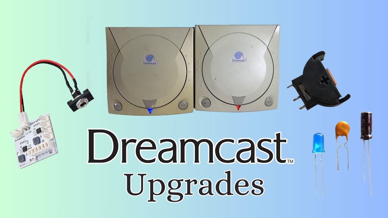 Must have (and Cheap) mods for any Sega Dreamcast - YouTube