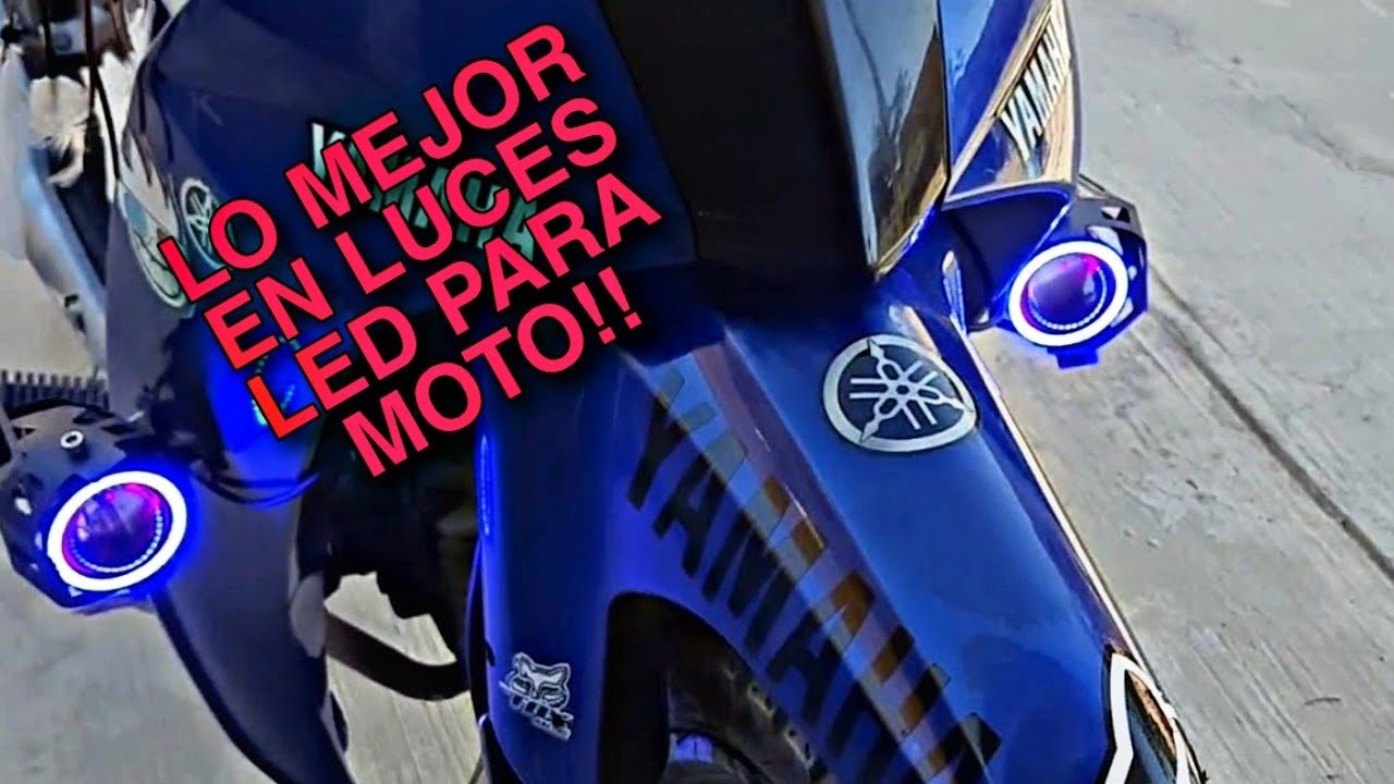 luces exploradoras para moto lo mejor en luces (u7) led para moto🔥🏍🛵 ...
