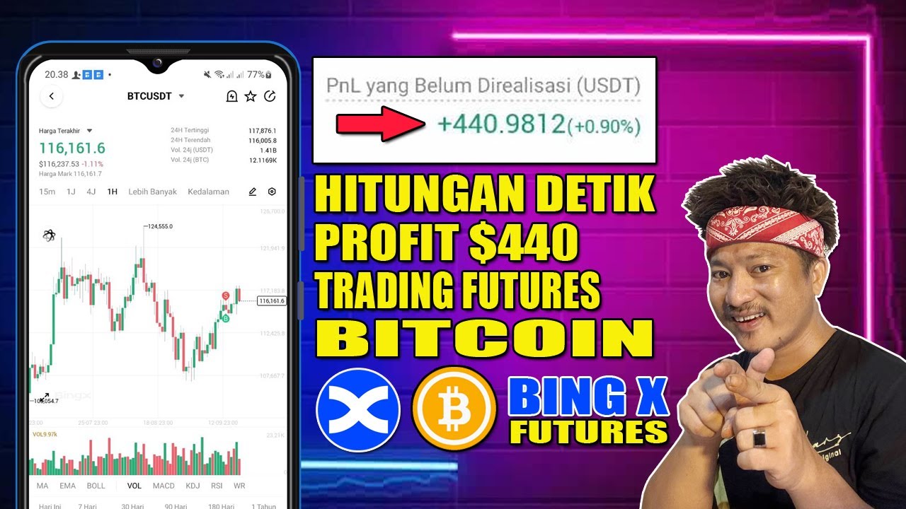 BING X TRADING FUTURES || SIMULASI TRADING FUTURES #bingx #bitcoin # ...