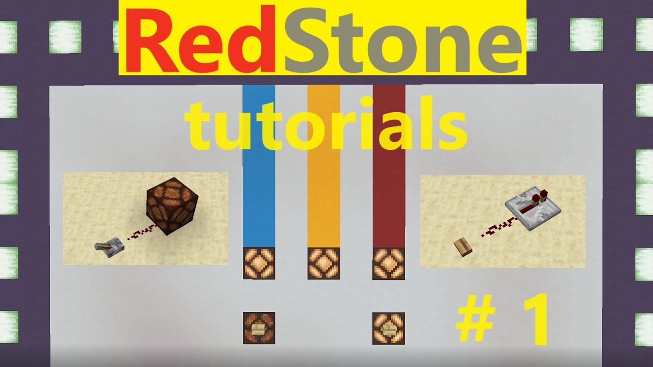 Minecraft Redstone tutorial / 1.díl (základy) - YouTube