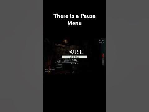 There is a Pause Menu #funny #gaming #ps5 #fnaf #shorts - YouTube