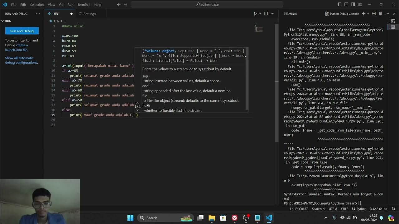 UTS Pemrograman Komputer - YouTube