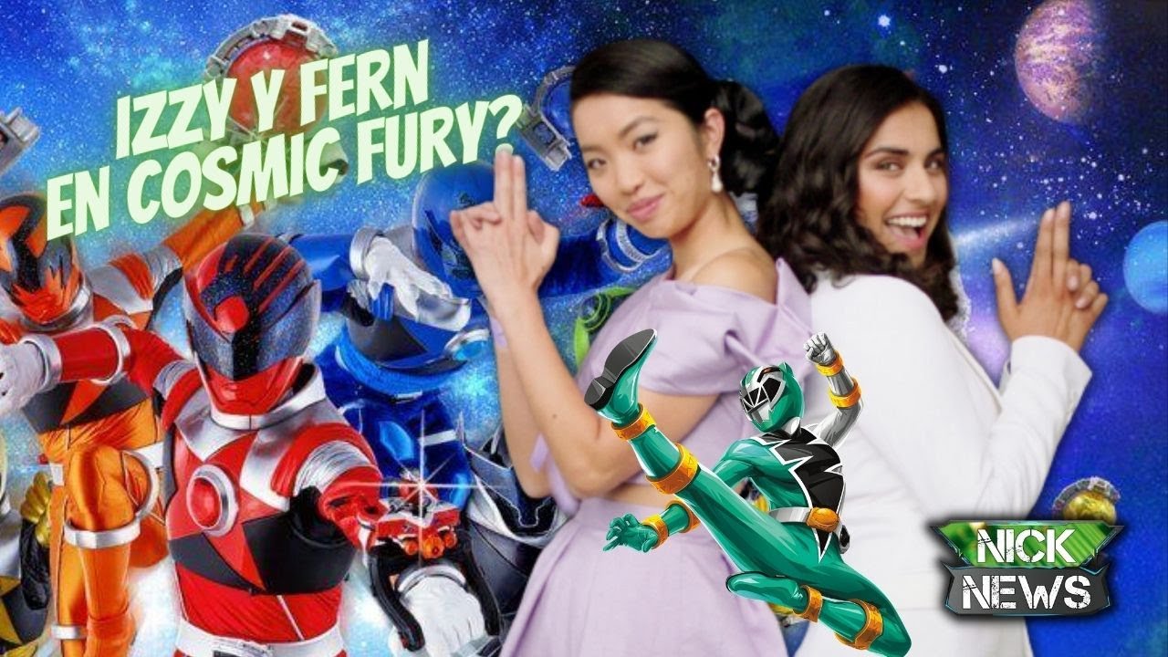 IZZY Y FERN EN POWER RANGERS COSMIC FURY? - YouTube