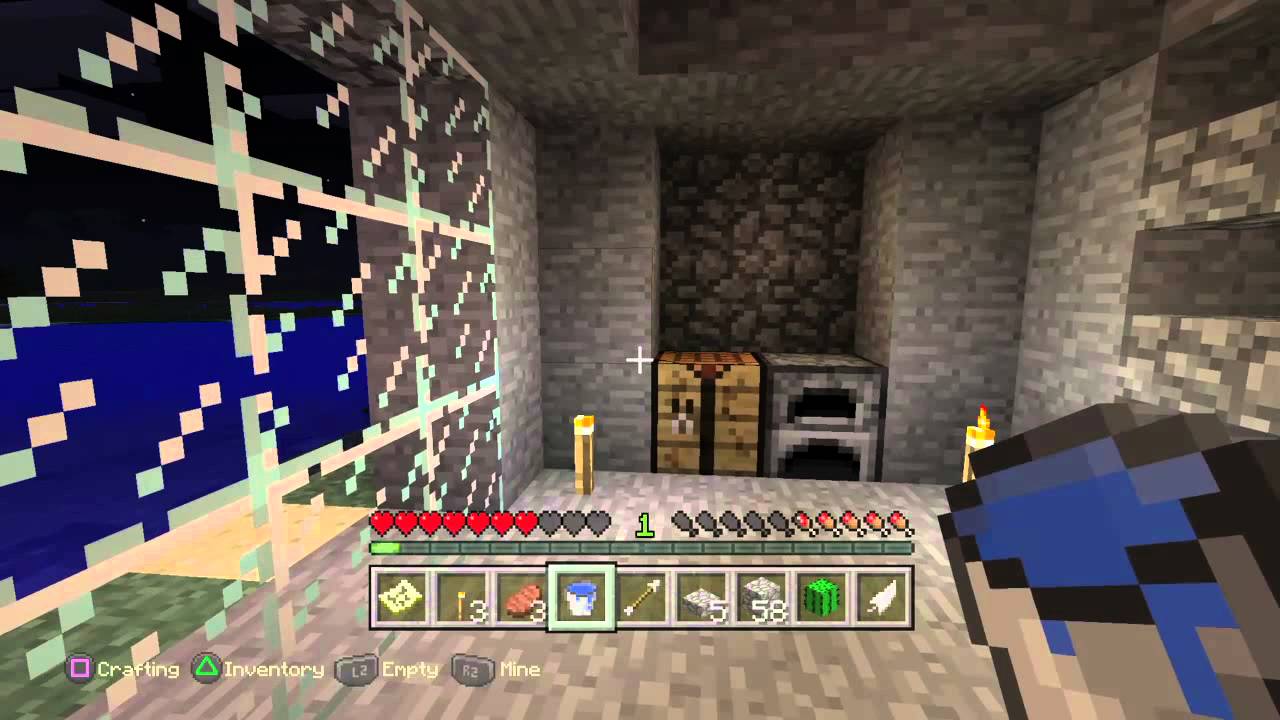 Minecraft: PS4 Multiplayer survival Lets Play 1 - YouTube