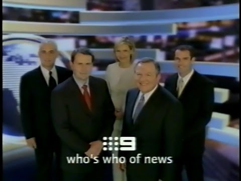 National Nine News Melbourne - Who's Who of News Promo (2002) - YouTube
