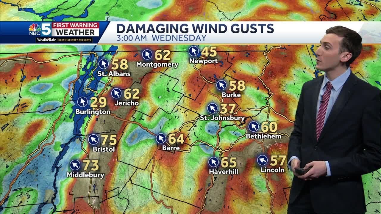 Video: Damaging wind gusts Tuesday night (01-09-24) - YouTube