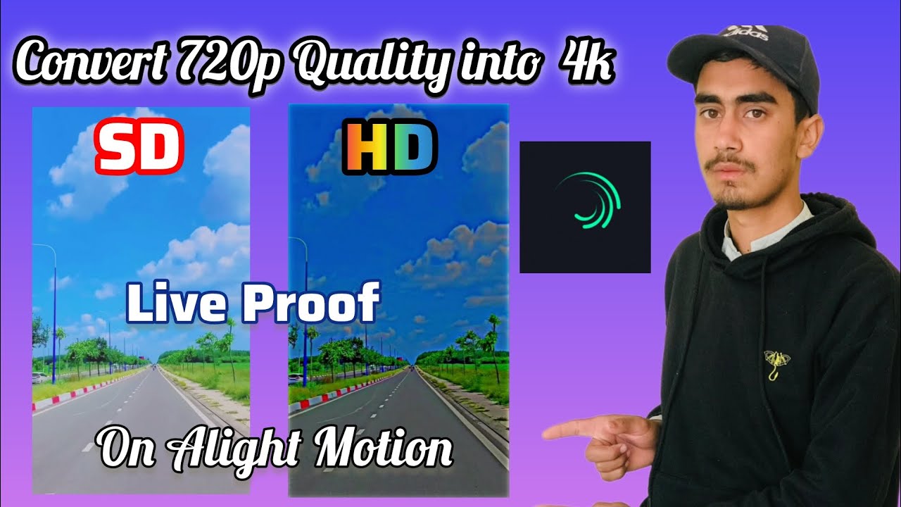 Alight motion 4k Vadio editing Full tutorials 2025/ Convert 720p ...