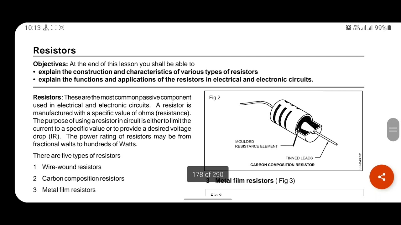 Electrical Theory of Resistor - YouTube