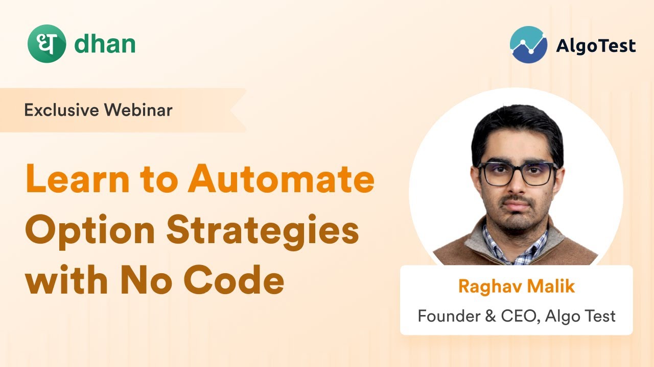 Webinar: Learn to Automate Options Strategies with No Code - YouTube
