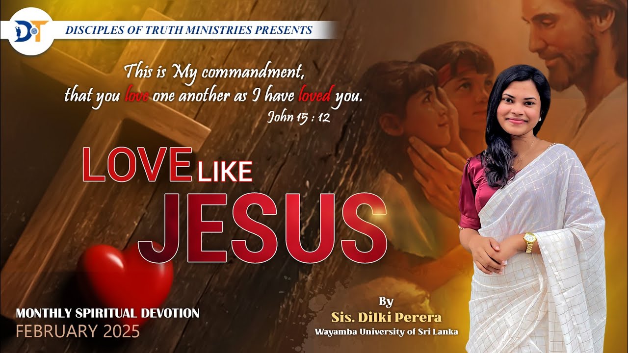 February Devotion: John 15 : 12 | Monthly Devotions from DOT - YouTube