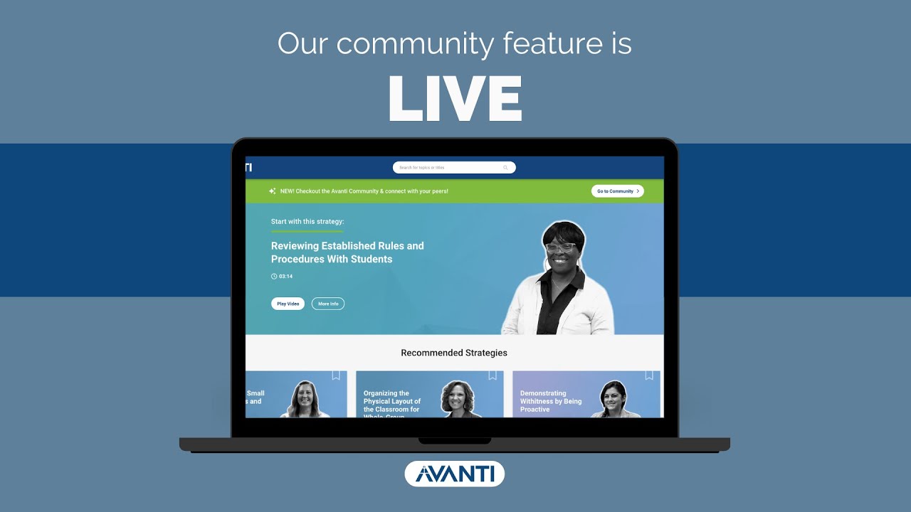 Avanti Community Feature NEW! - YouTube