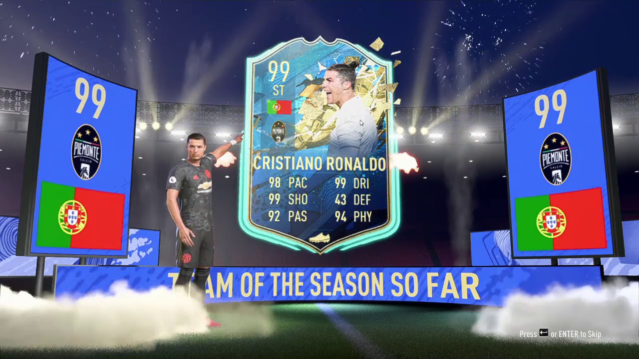 INSANE! PACKED 99 RONALDO 7 MILLION WORTH!!! SERIE A TOTS PACKS ...