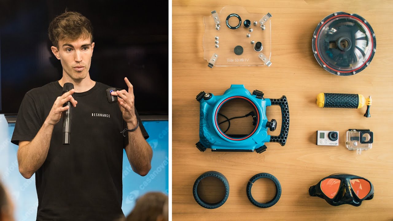 Doy una CHARLA sobre FOTOGRAFÍA ACUÁTICA con AQUATECH Imaging Solutions - YouTube