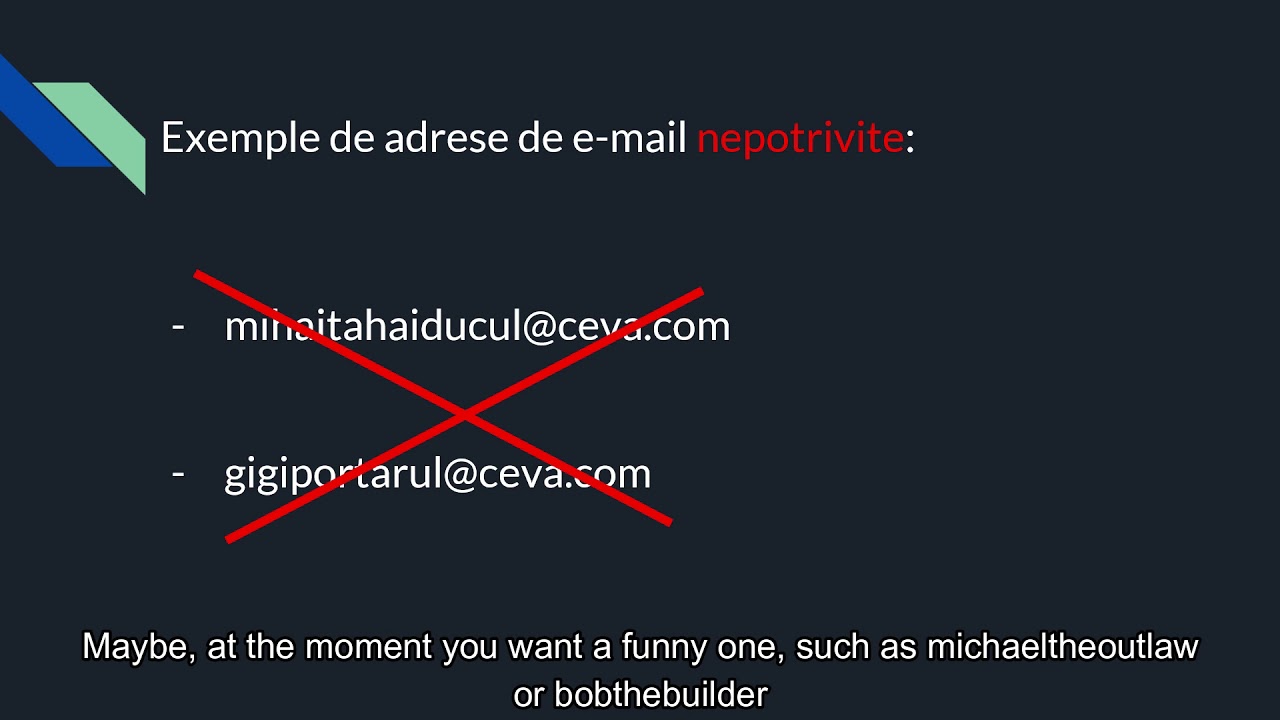 Despre email - YouTube