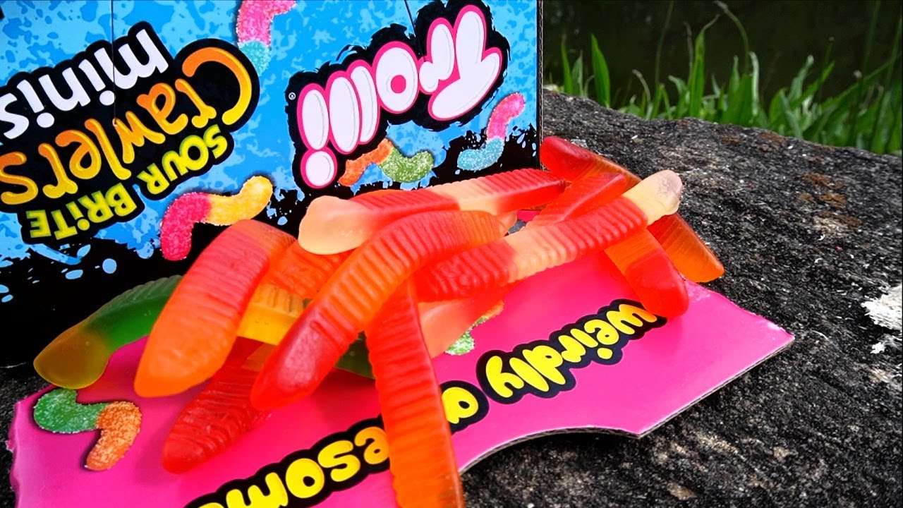 Gummy Worm Bass Fishing Challenge - YouTube