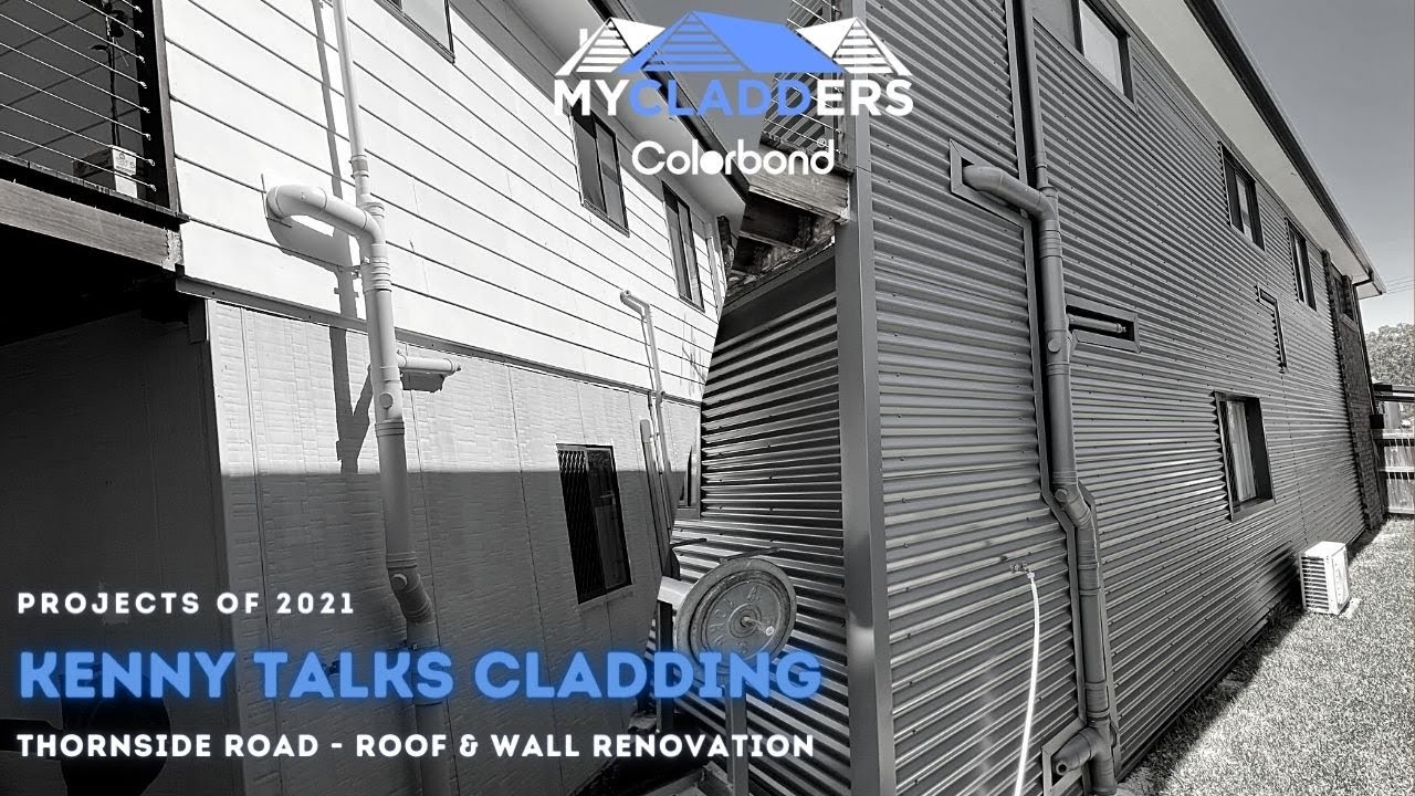 Colorbond Corrugated Wall Cladding - Kenny Talks Cladding Brisbane ...