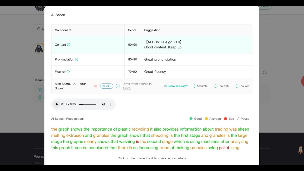 PTE Speaking Describe Image [DI] 2025 New Method for 79+ target | PTE ...