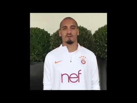 Galatasaray'ın yeni transferi Maicon'dan Türkçe mesaj var