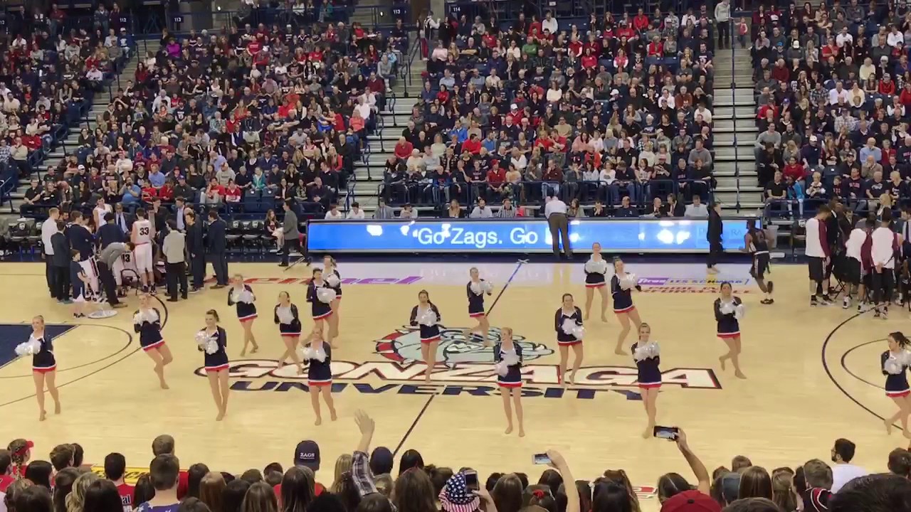 Gonzaga University Dance Team "Cake" 2017 - YouTube