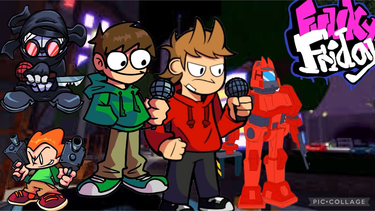 If Hank, Pico, Edd and Tord played Funky Friday - YouTube