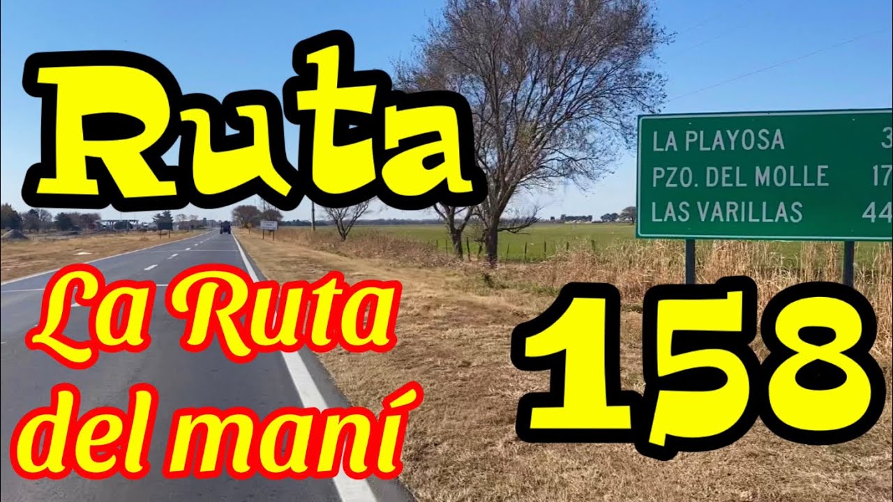 De Río Cuarto a San Francisco | la ruta del maní | en moto por ...
