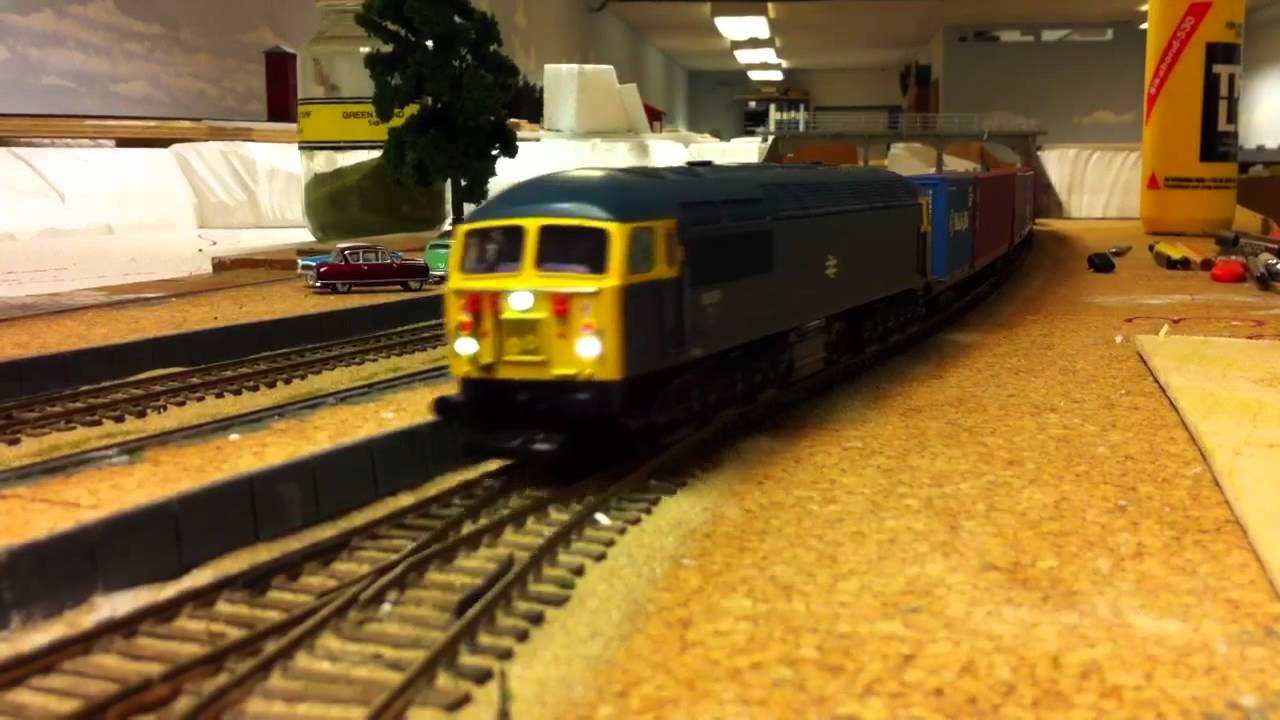 Class 56 and Container train FFA, FGA, KFA - YouTube