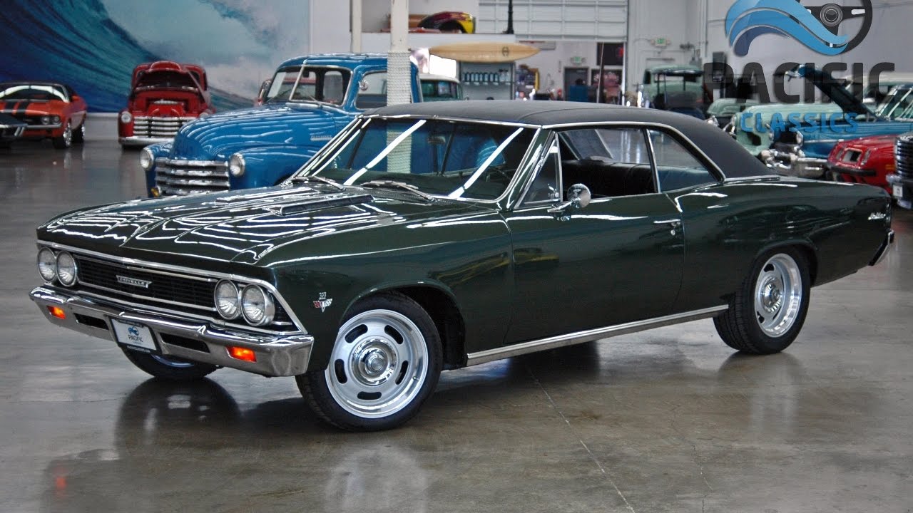 1966 Chevrolet Chevelle green - YouTube