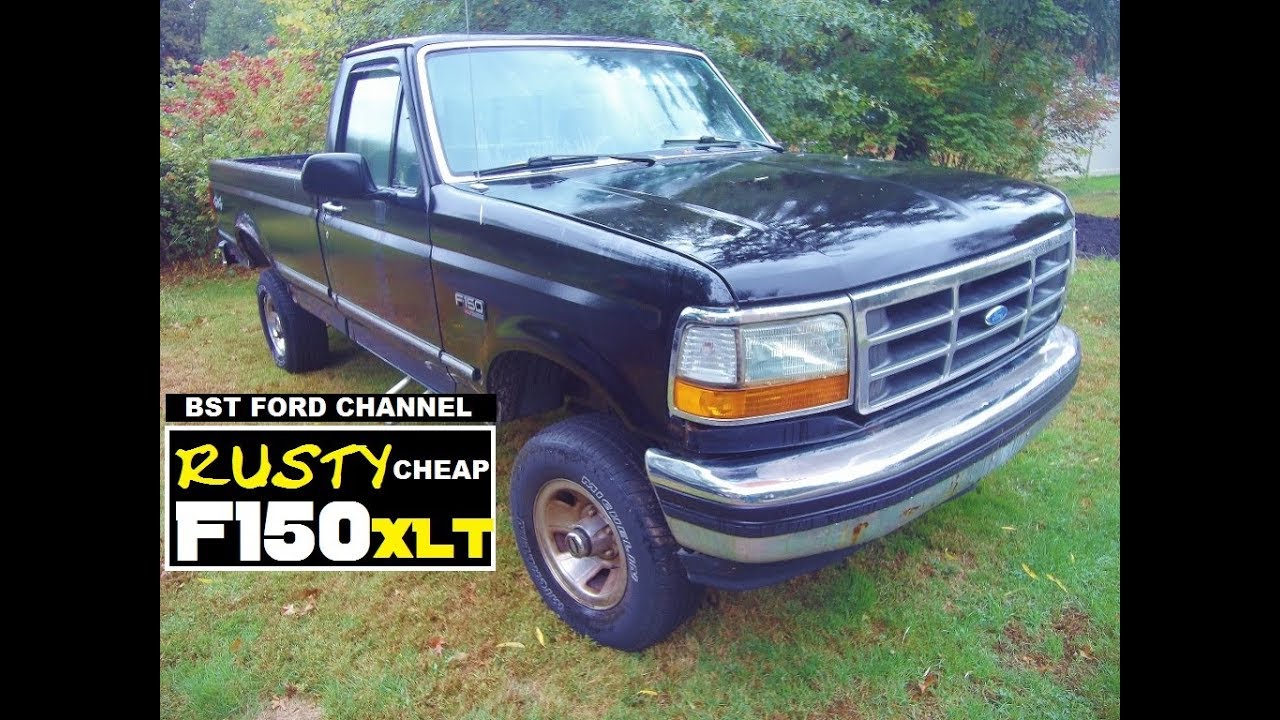 I Bought A CHEAP Rusty Ford F150 XLT ( with a lot of issues ) - YouTube