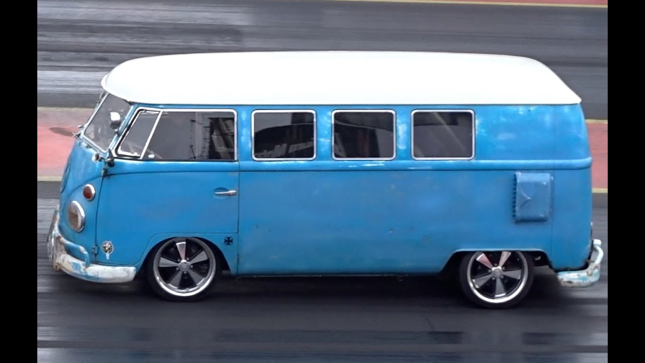 2014 VW Action - Drag Racing Campervan Compilation - YouTube