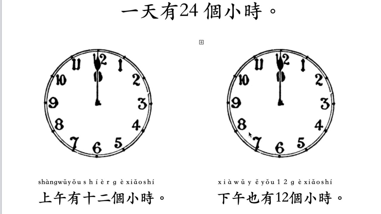 Time: 12 am and pm - YouTube