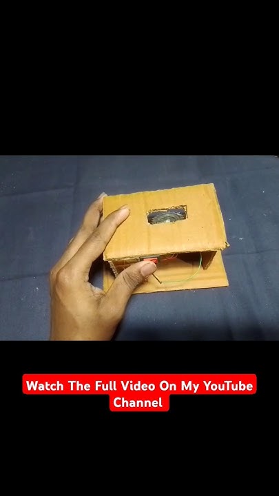 How To Make Simple Cutting Machine Using Cardboard #experiment #shorts ...