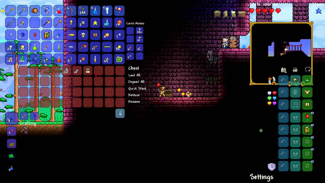 Lets Play: Terraria : keep dying is what i do - YouTube