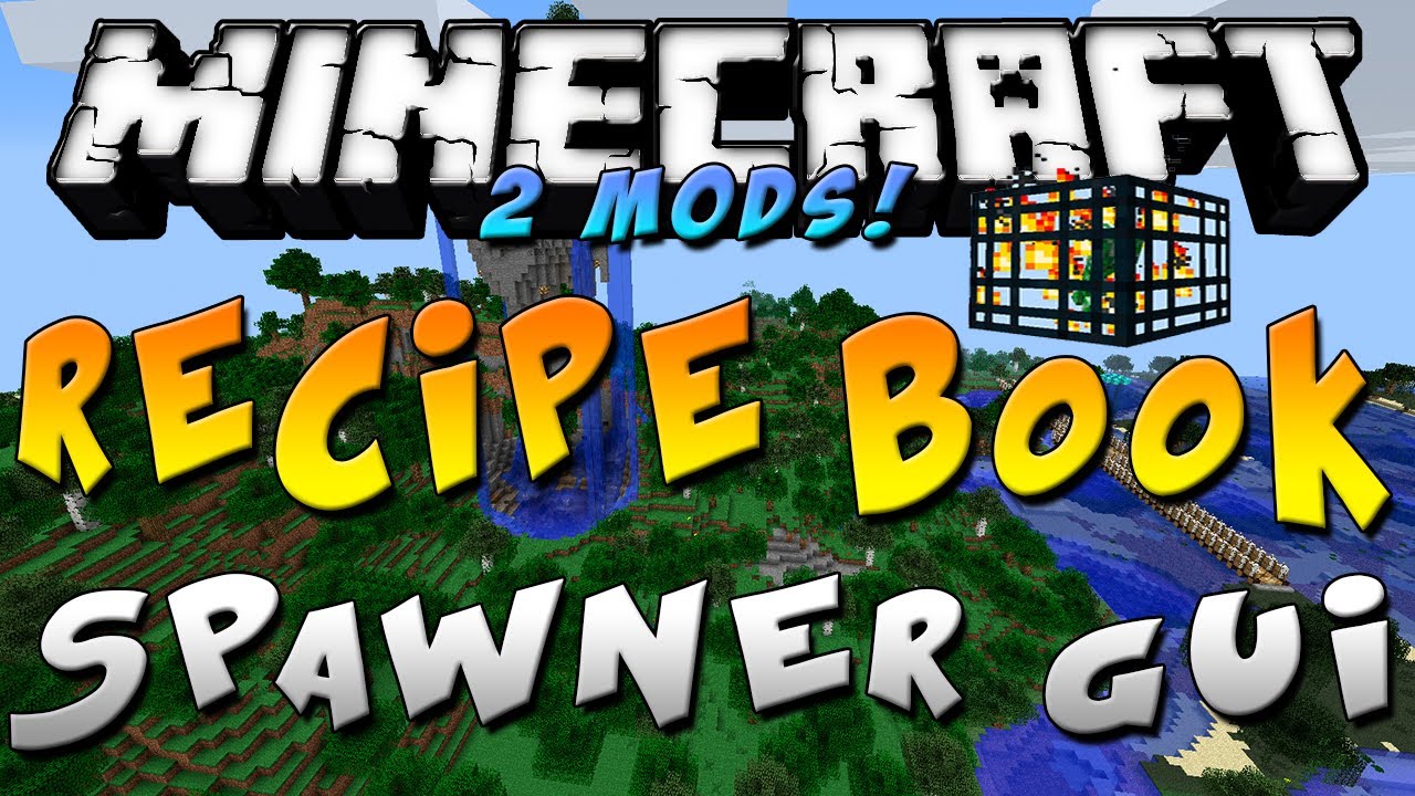 Minecraft 1.4.6 - 2 MODS! - Como instalar Recipe Book & Spawner GUI ...