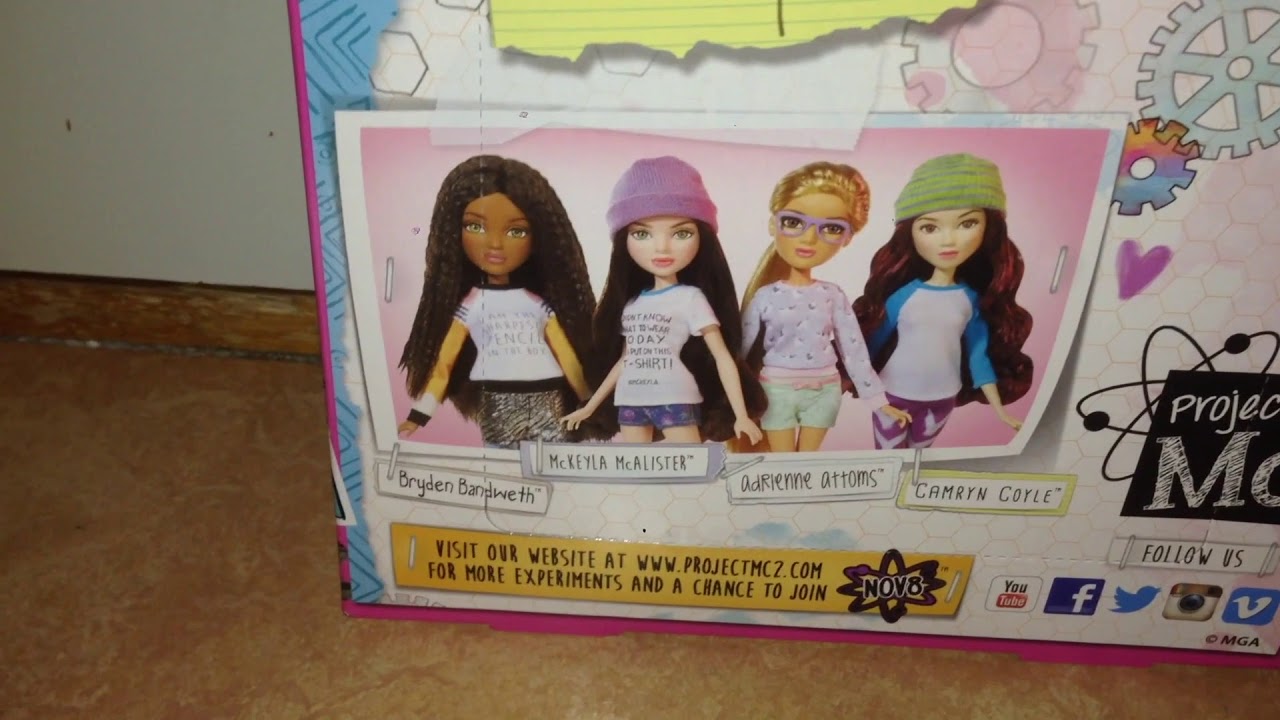 Doll Review | Project Mc2 Basic Camryn Coyle lutka iz MGA E - YouTube