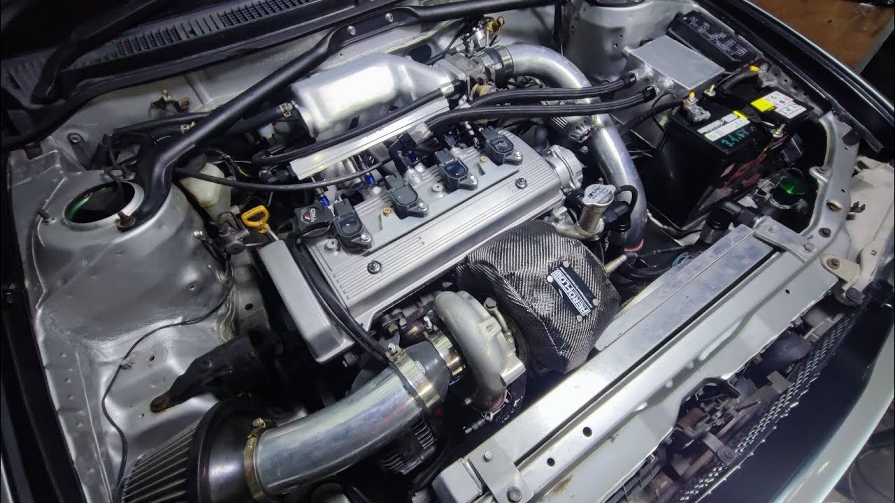 Ae100 7a turbo engine - YouTube