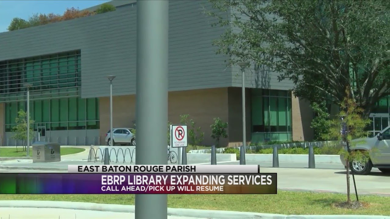 EBRP Library expanding services in phased reopening - YouTube