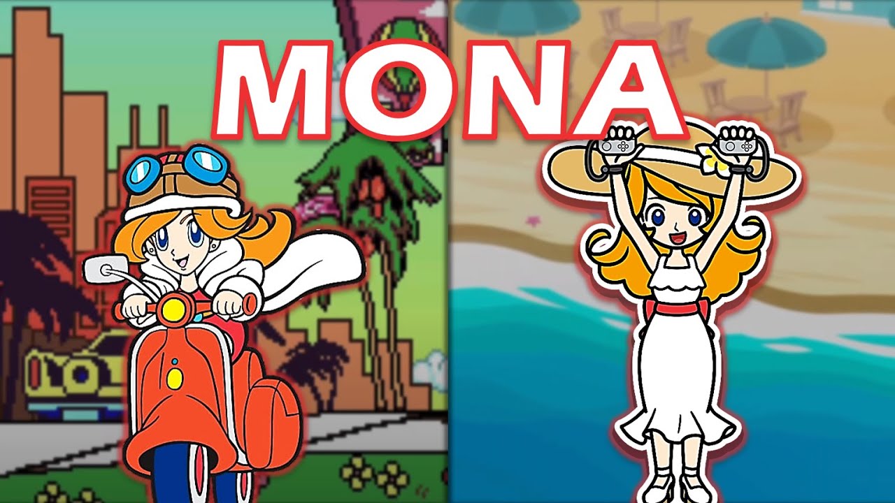 WarioWare, But Only When Mona is Onscreen (UPDATED) - YouTube