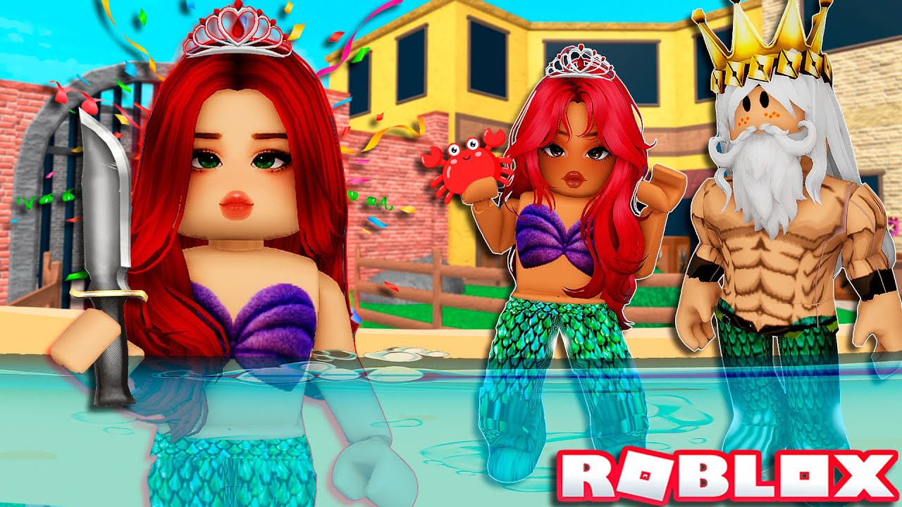 VIRAMOS A ARIEL no MURDER MISTERY 2 - ROBLOX - YouTube