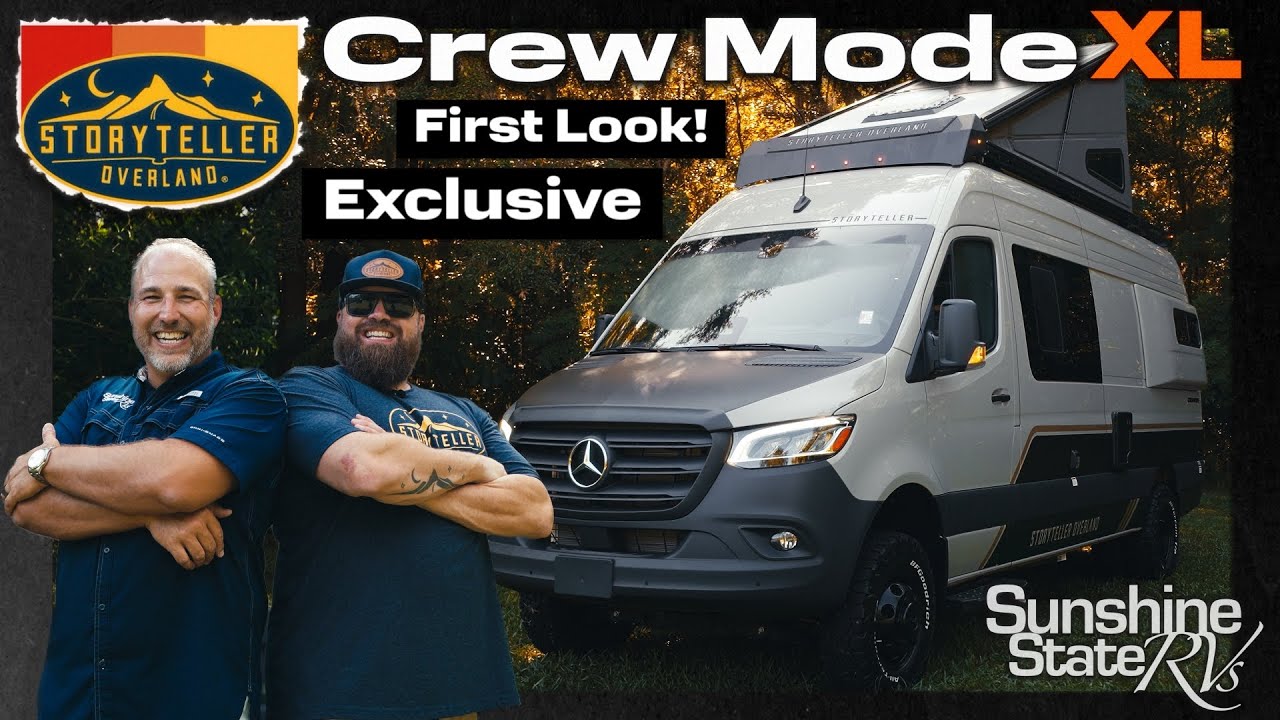 Exclusive First Look: 2026 Storyteller Crew Mode XL | Off-Grid Sprinter ...
