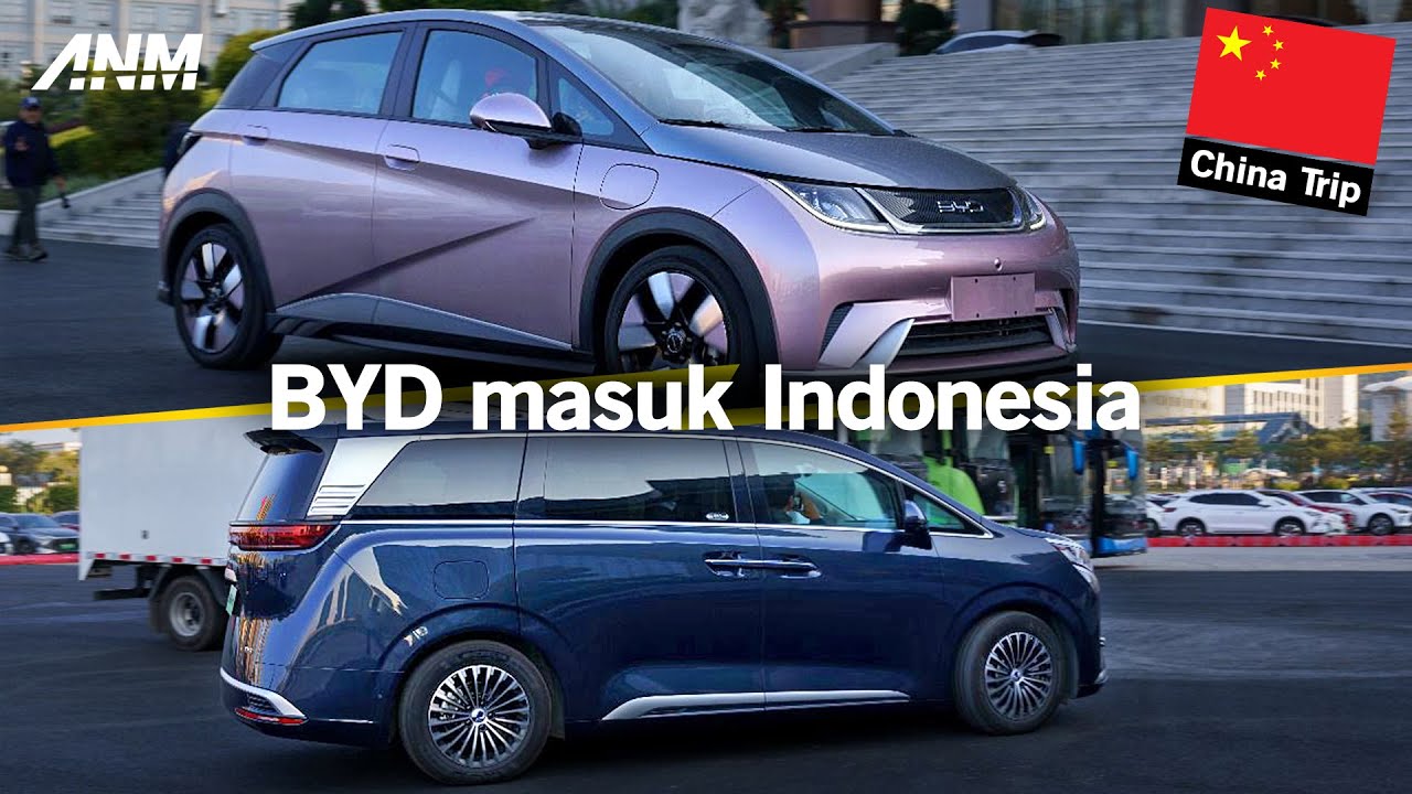 Nyetir 3 mobil BYD di markasnya langsung! - YouTube