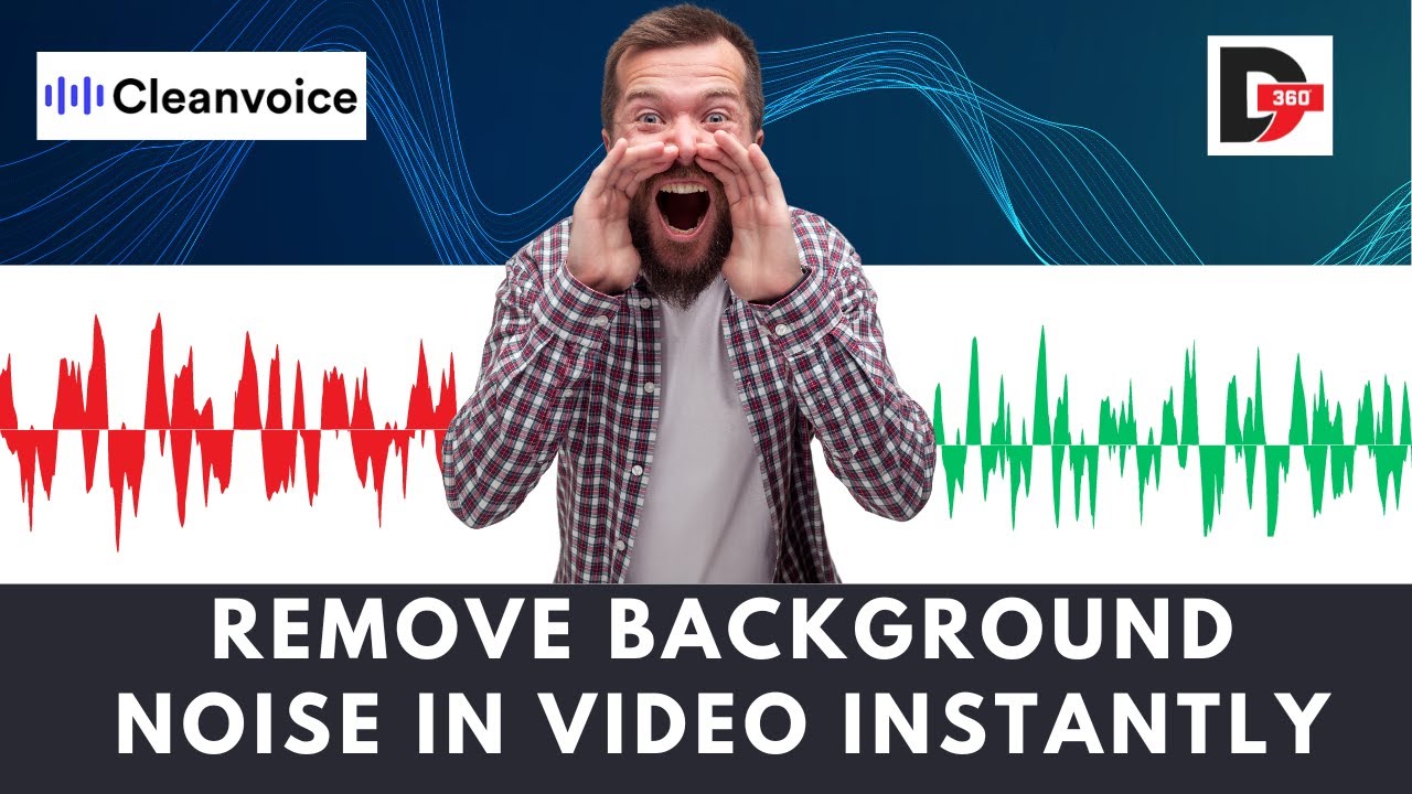 How to Remove Background Noise in Video & Audio, Clean Voice AI Tool ...