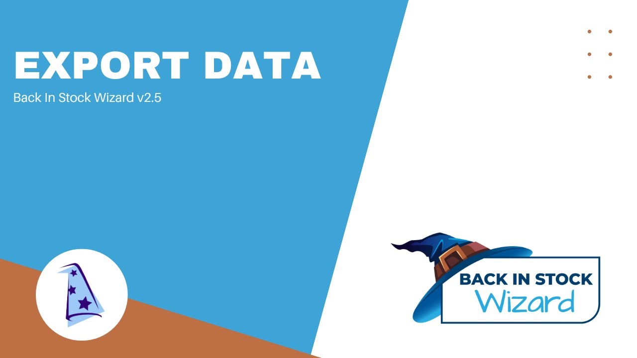 How to Export Subscription Data from Back In Stock Wizard - YouTube