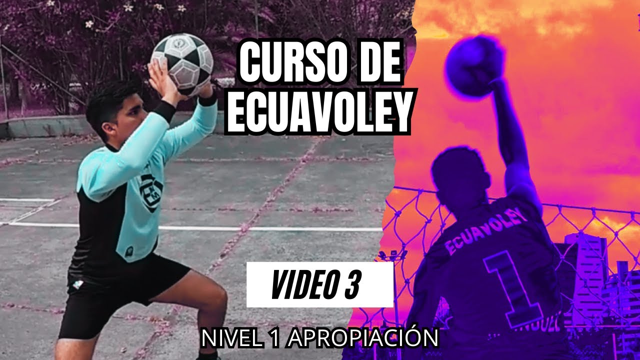 CURSO ECUAVOLEY - Video #3: Aprendizaje de AGARRE CON 2 MANOS - YouTube
