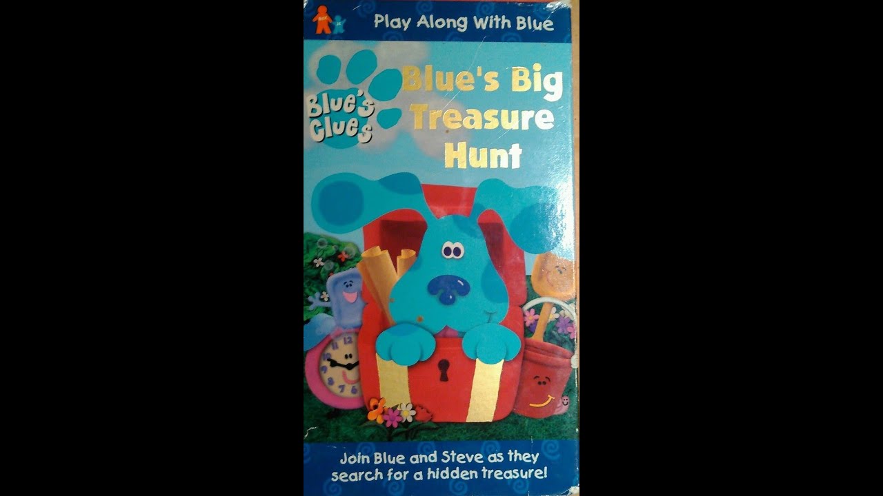 Opening To Blue's Clues:Blue's Big Treasure Hunt 1999 VHS - YouTube