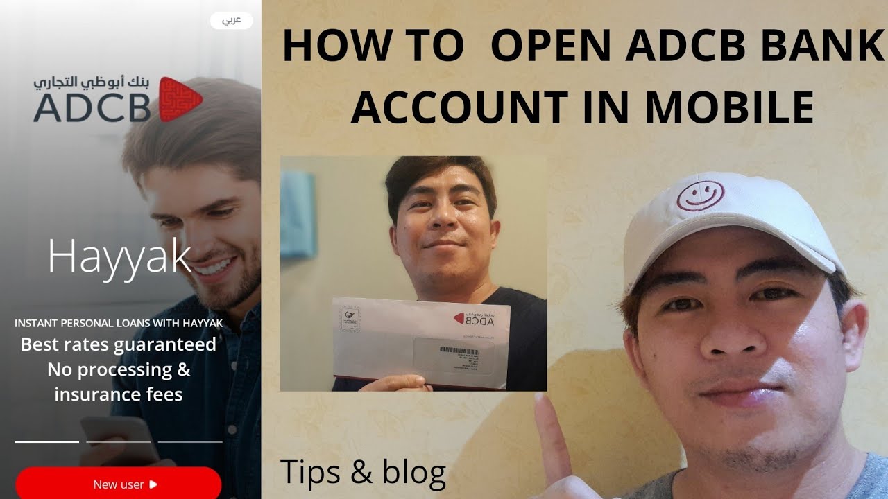 HOW TO OPEN ADCB HAYYAK BANK ACCOUNT IN UAE DUBAI (JULY 2022) - YouTube