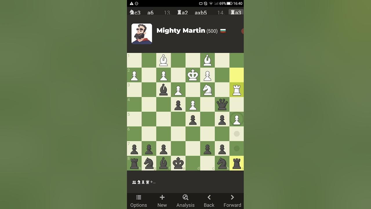 I beat the new bot Mighty Martin Bot on chess.com #chesscom #chess #chessbots Subscribe for more ...
