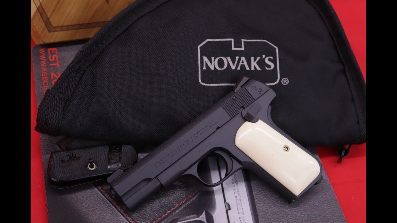 Novak Custom -- Colt 1903 Pocket Hammerless 32 ACP - YouTube