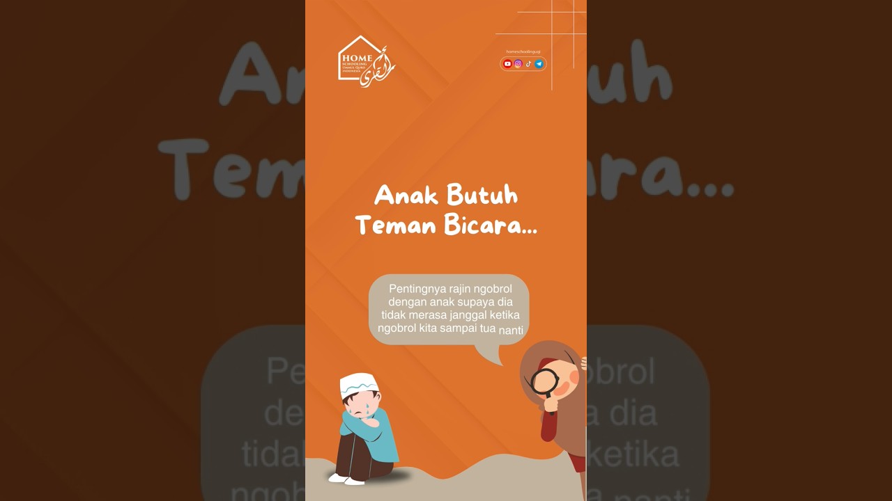 Anak butuh teman bicara... bund #parentingtips #parenting #shortsvideo ...