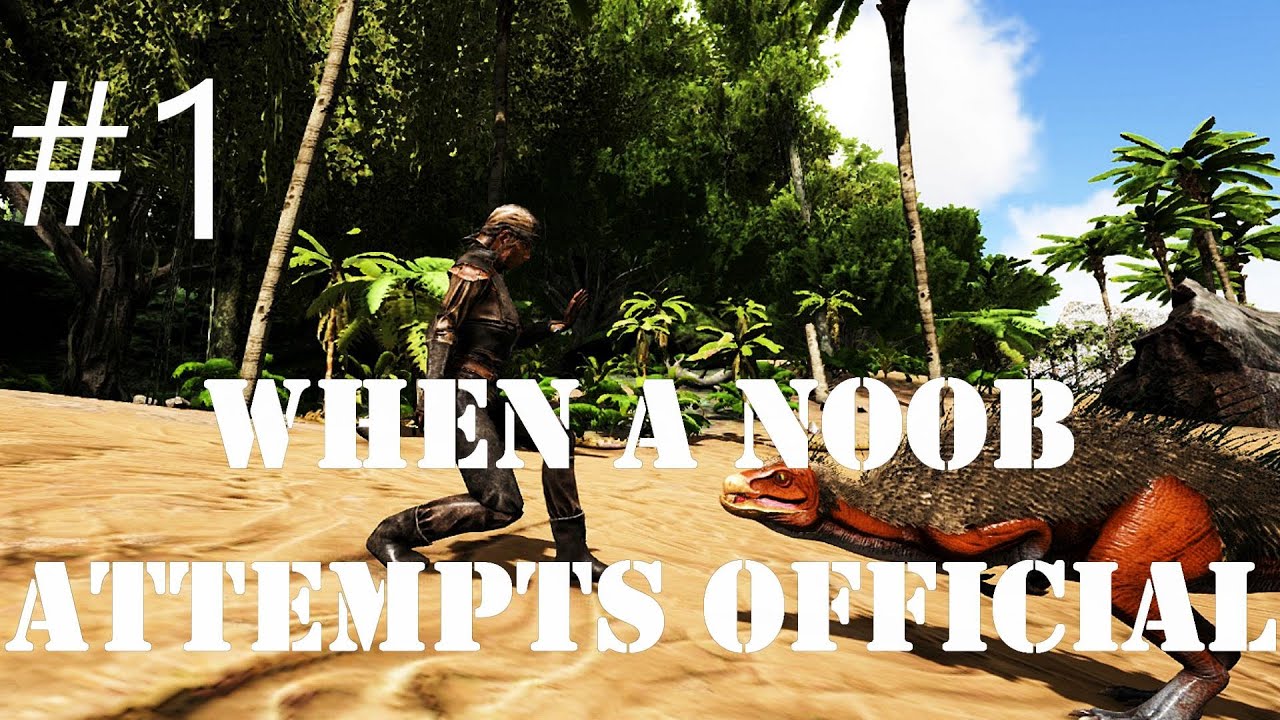 When A Noob Returns... | Solo Official Classic PvP Ep1 (ARK Survival ...